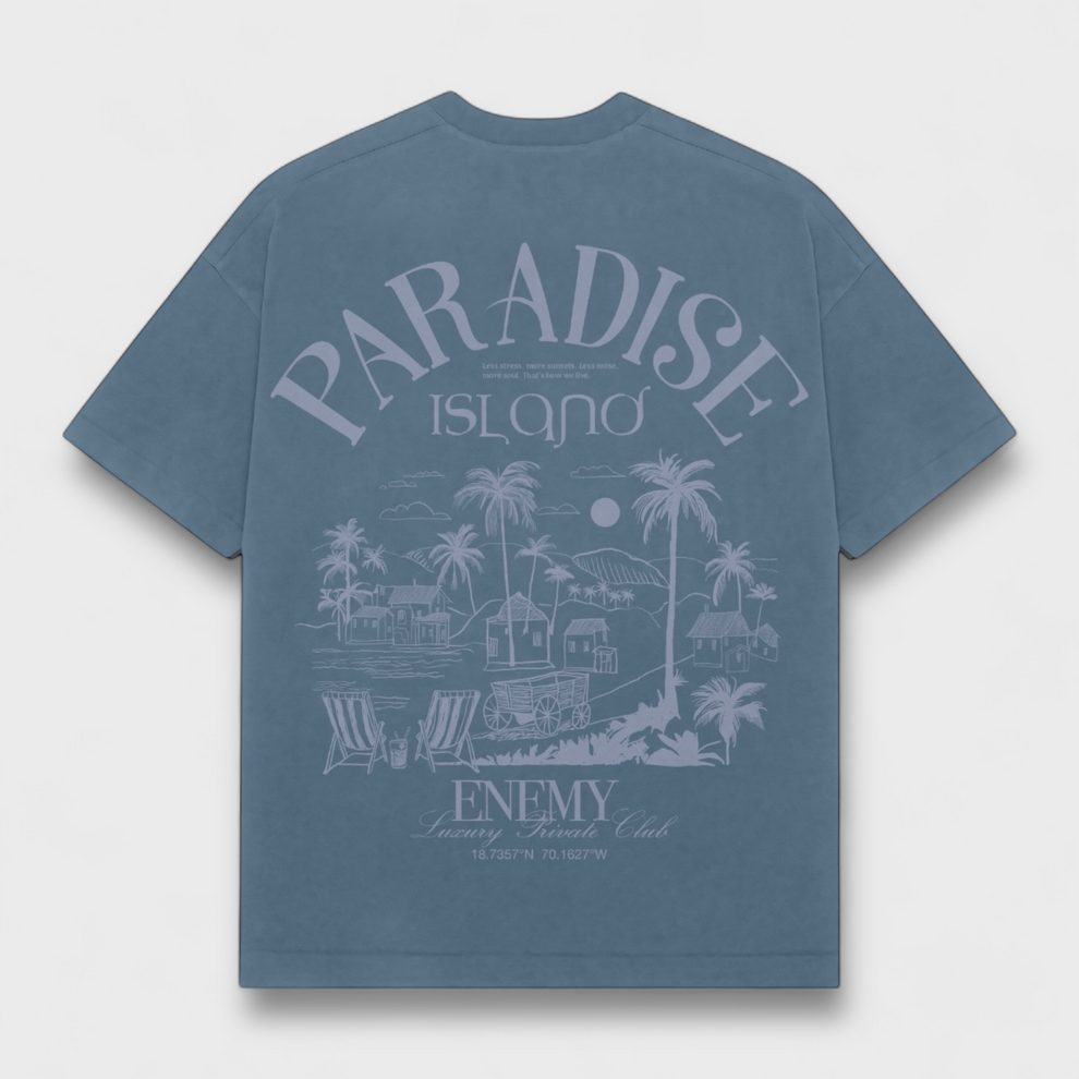 Paradise Island | Washed Blue – Enemy®